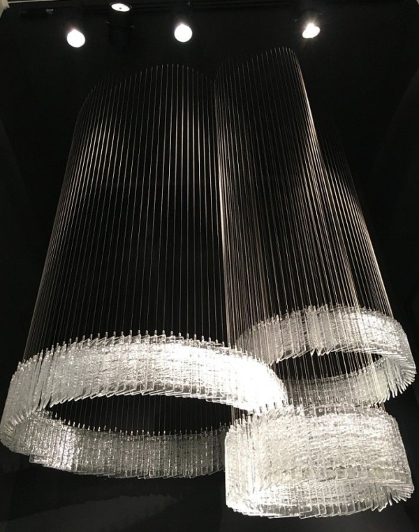 Cascading Chandeliers - Blown Glass Collective
